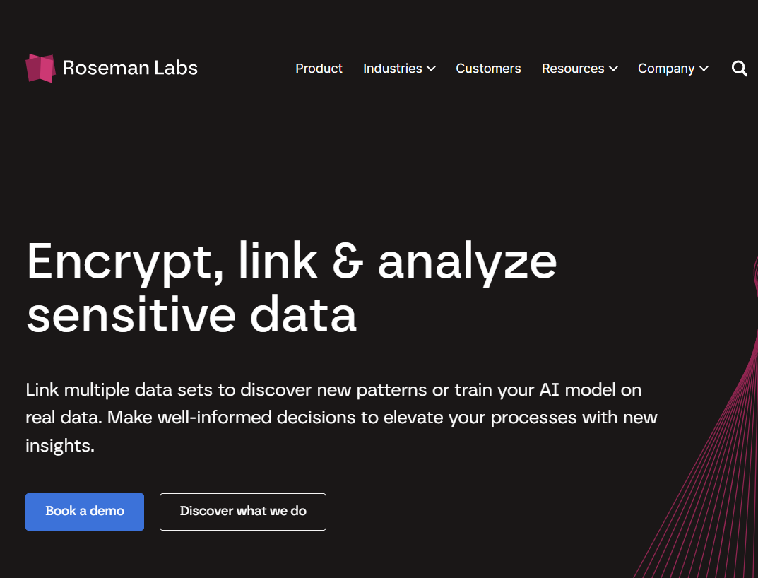 Roseman Labs: Encrypt, link & analyze sensitive data